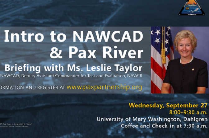 NAWCAD's Taylor to Speak in Dahlgren LexLeader