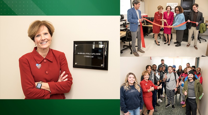 Cyber Lab Ceremony Honors Barbara Ives LexLeader